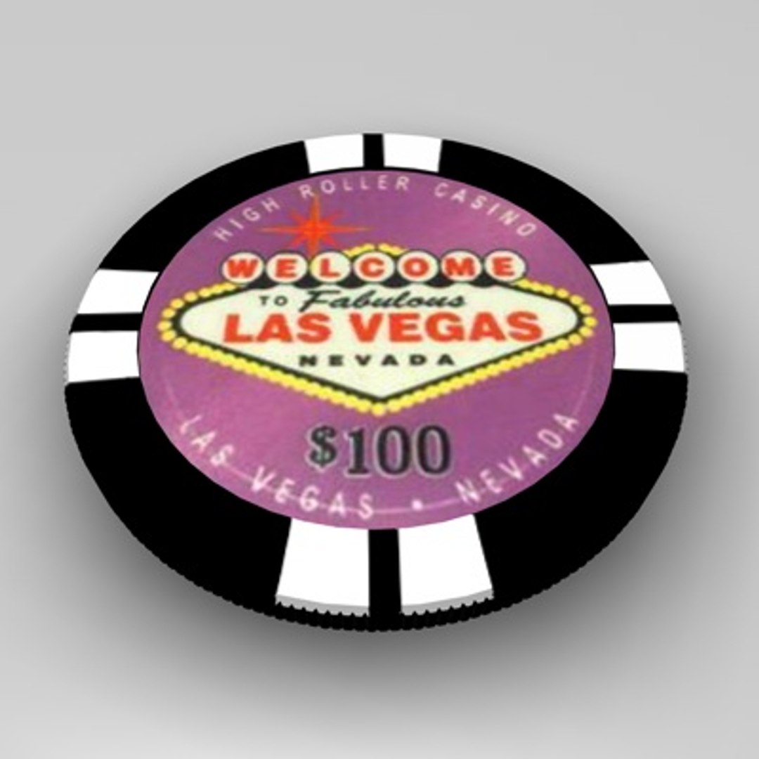 3d Model Chip Gamble