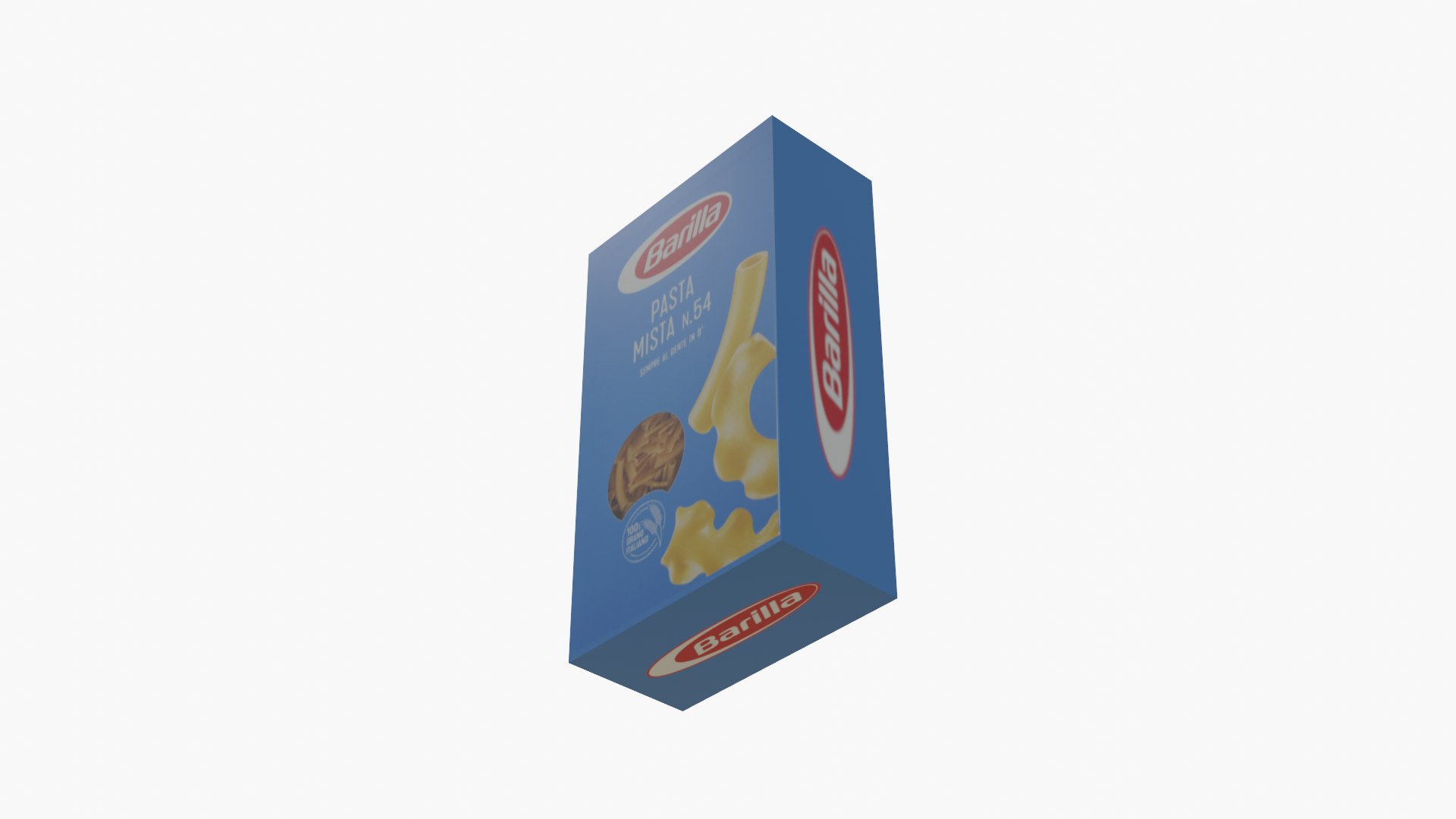 3D pasta barilla model - TurboSquid 1814330