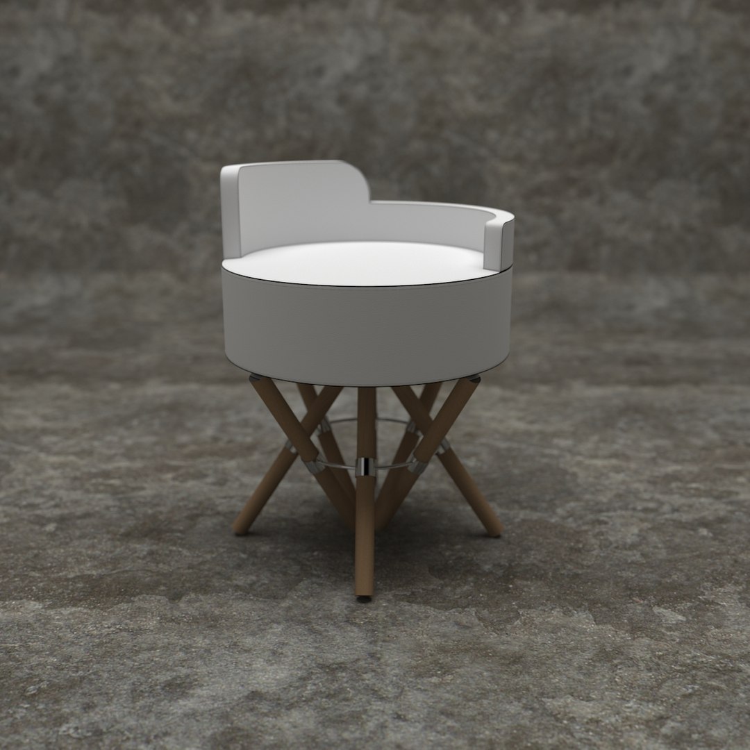 3D Stool - TurboSquid 1544202