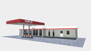 Free 3D Gas-Station Models | TurboSquid
