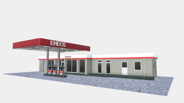 Free 3D Gas-Station Models | TurboSquid