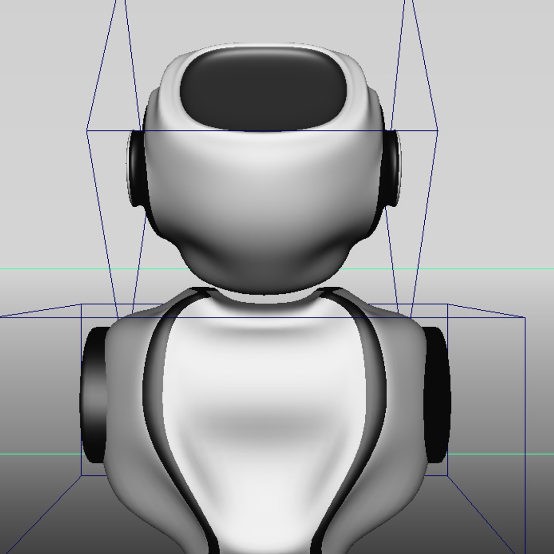 3d obj robot rigging