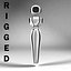 3d obj robot rigging