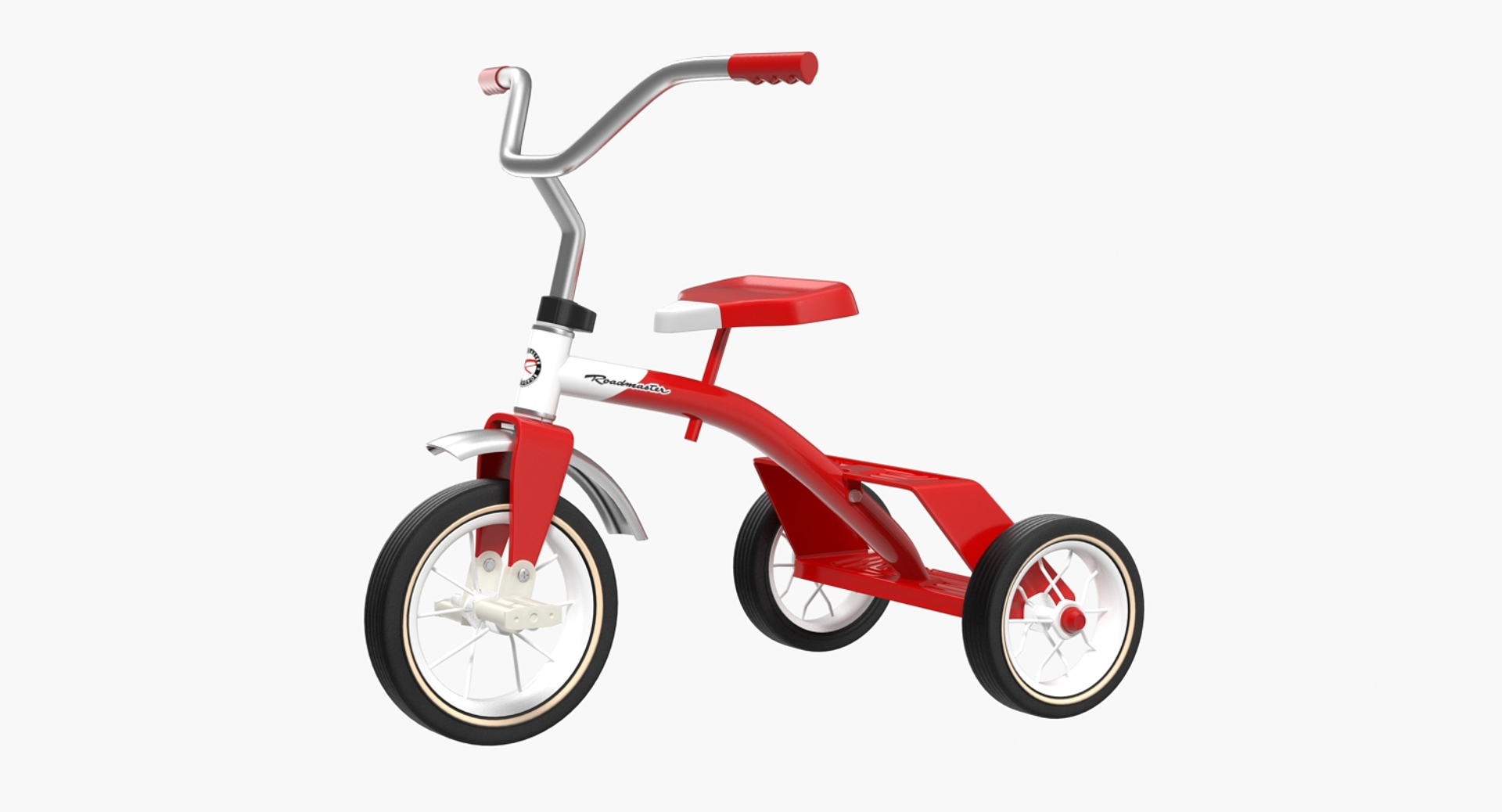 Vintage Red Trike Rigged 3D - TurboSquid 1212135