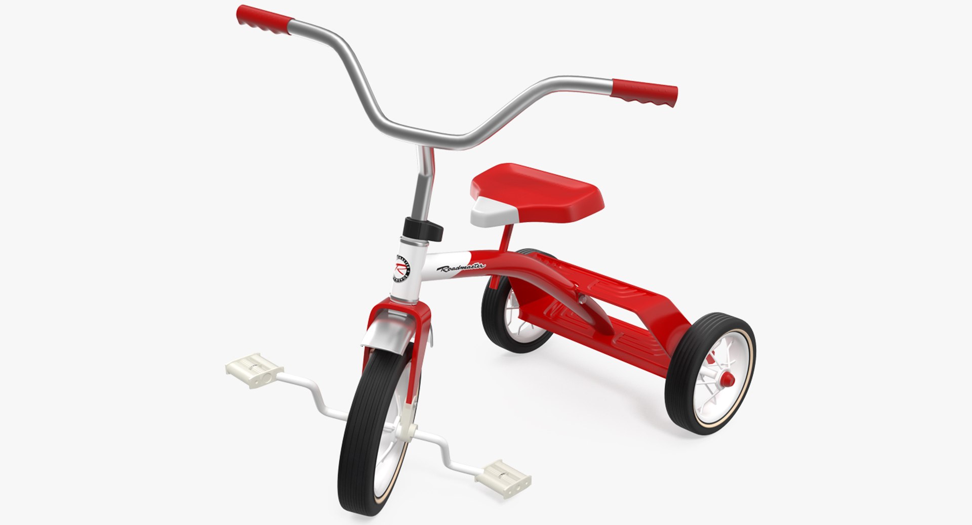 Vintage Red Trike Rigged 3D - TurboSquid 1212135