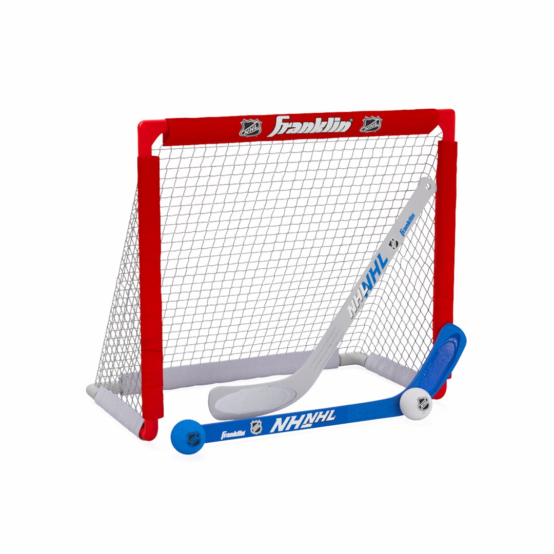 3D Franklin Sports NHL Kids Mini Hockey Set - TurboSquid 2304829