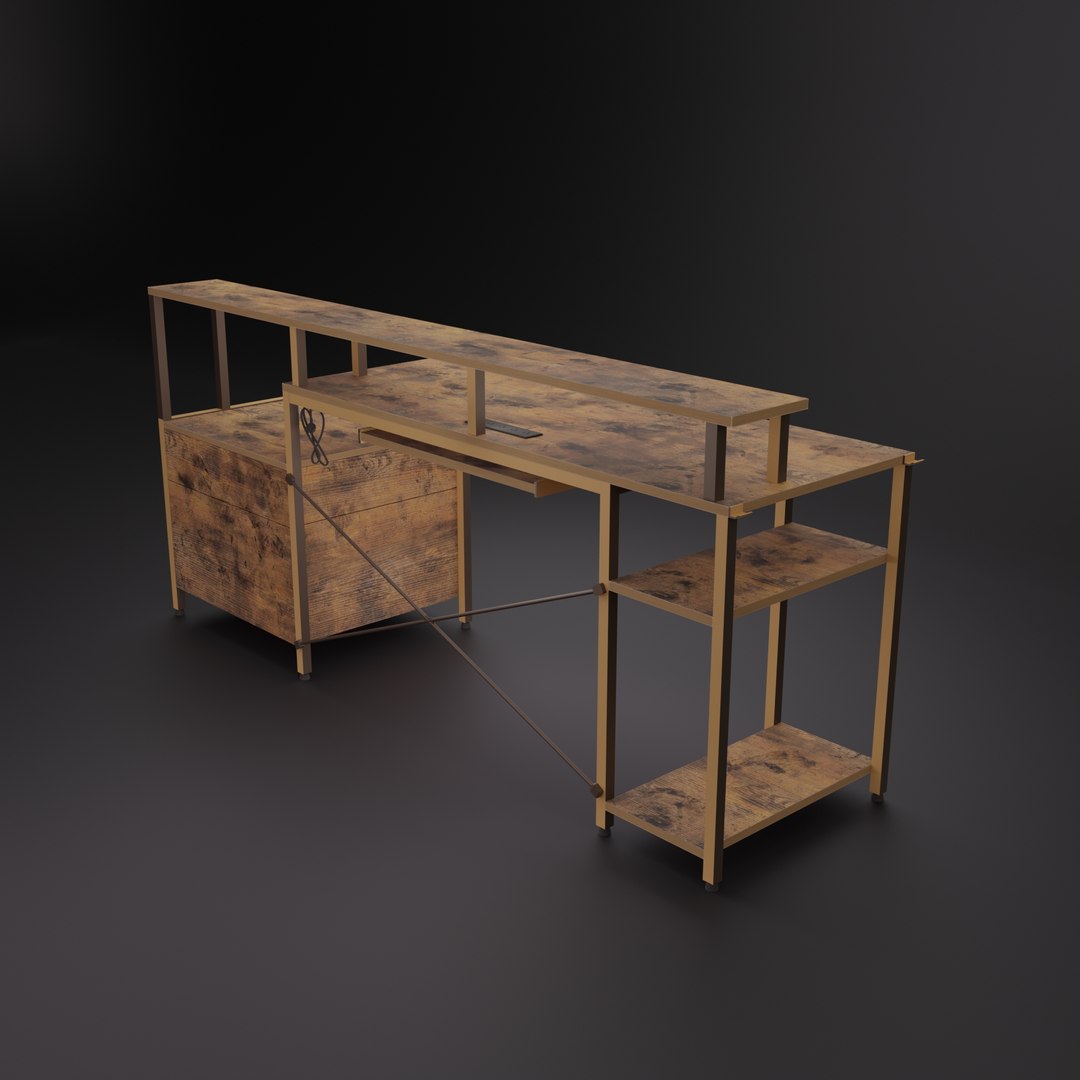 3D Desk - TurboSquid 2235287