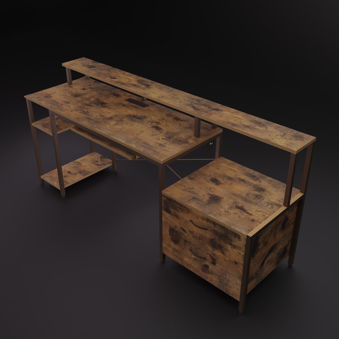 3D Desk - TurboSquid 2235287