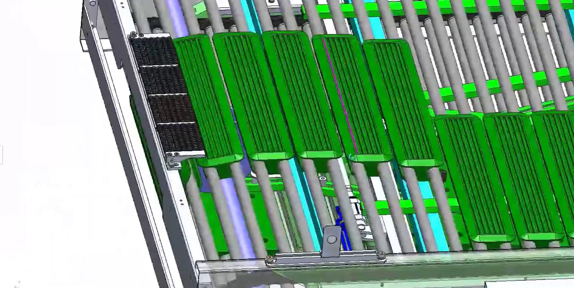 3D Lane Switch Conveyor System For Automated Sortation And Material ...