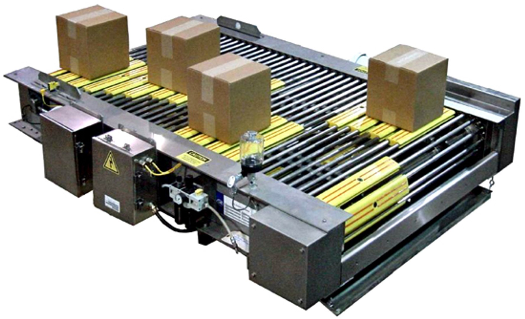 3D Lane Switch Conveyor System For Automated Sortation And Material ...