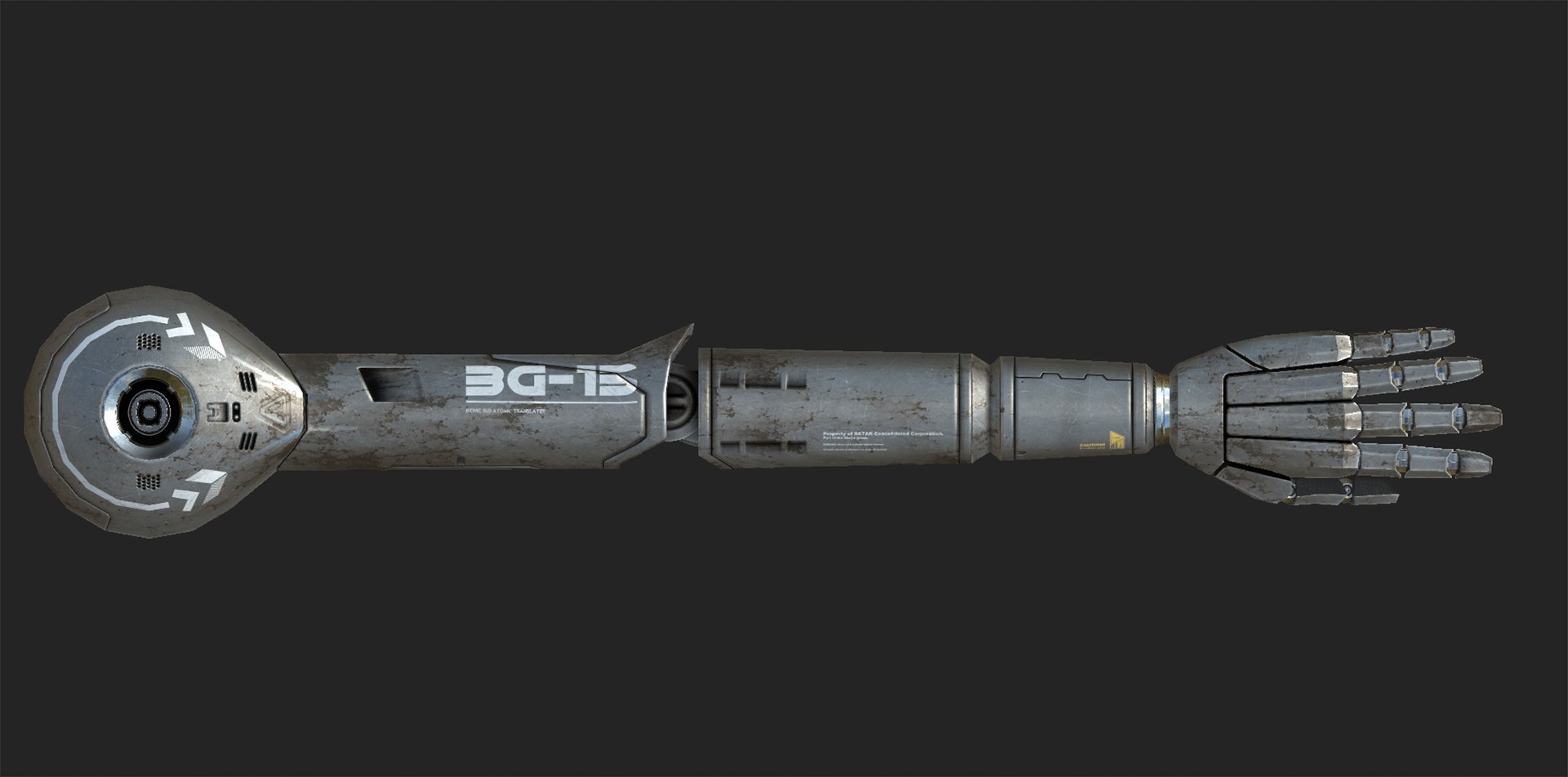 Robot Arm VR 3D - TurboSquid 1903152