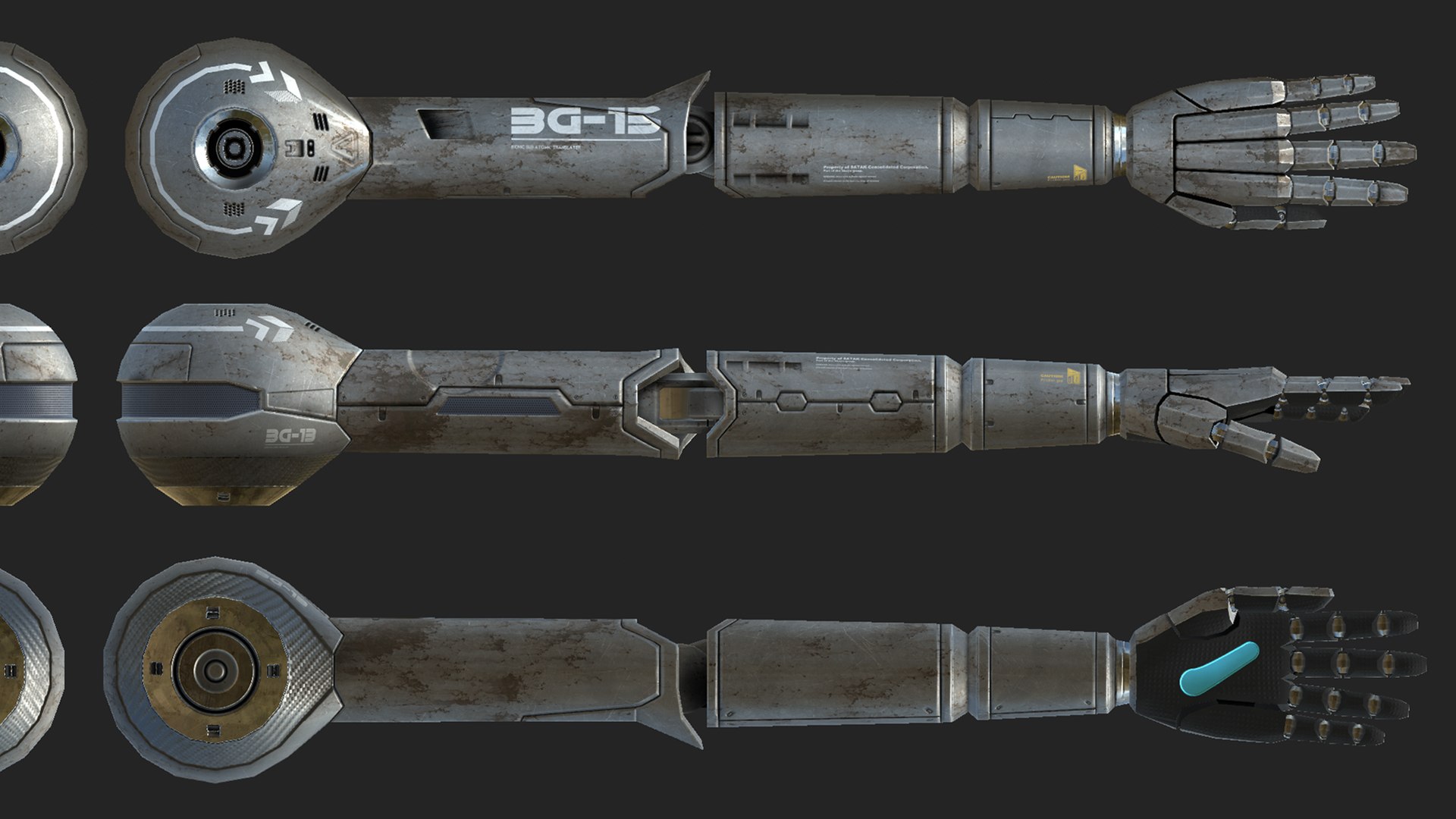 Robot Arm VR 3D - TurboSquid 1903152