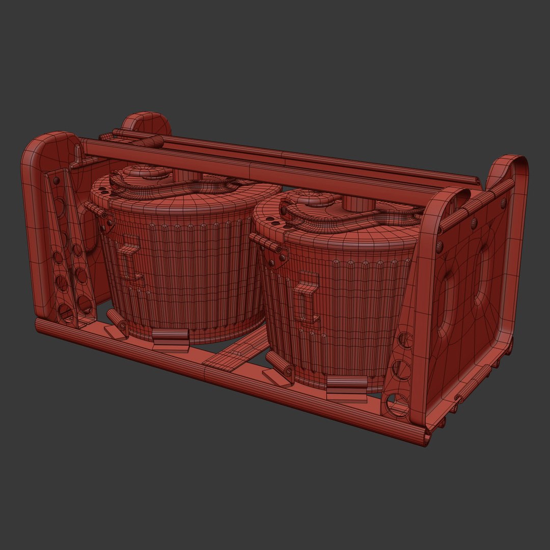 3d Model Of Gurttrommel Mg