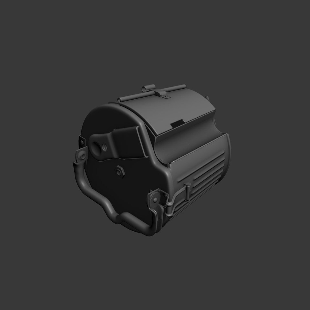 3d Model Of Gurttrommel Mg