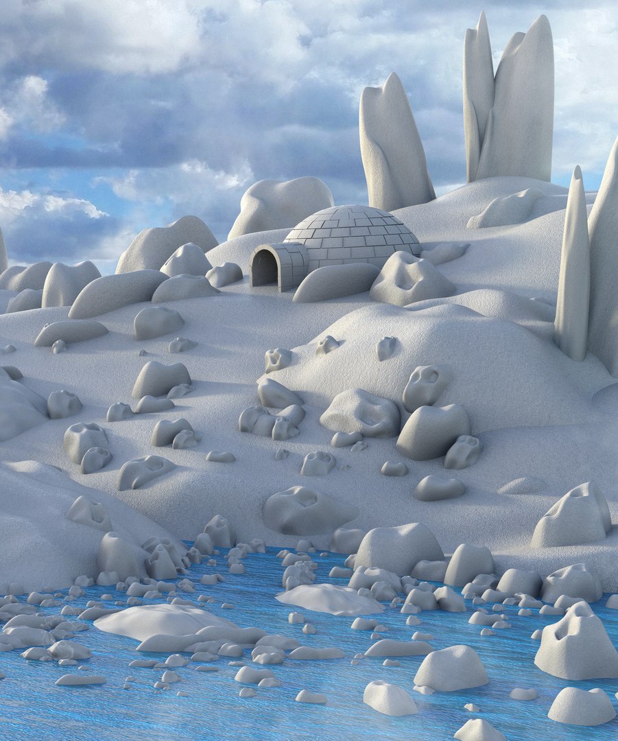 3D Model Artic Environment - TurboSquid 1225341