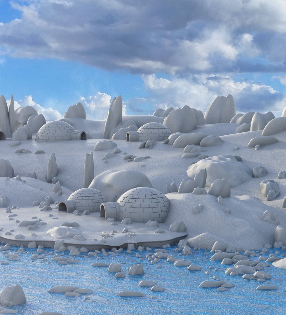 3D Model Artic Environment - TurboSquid 1225341