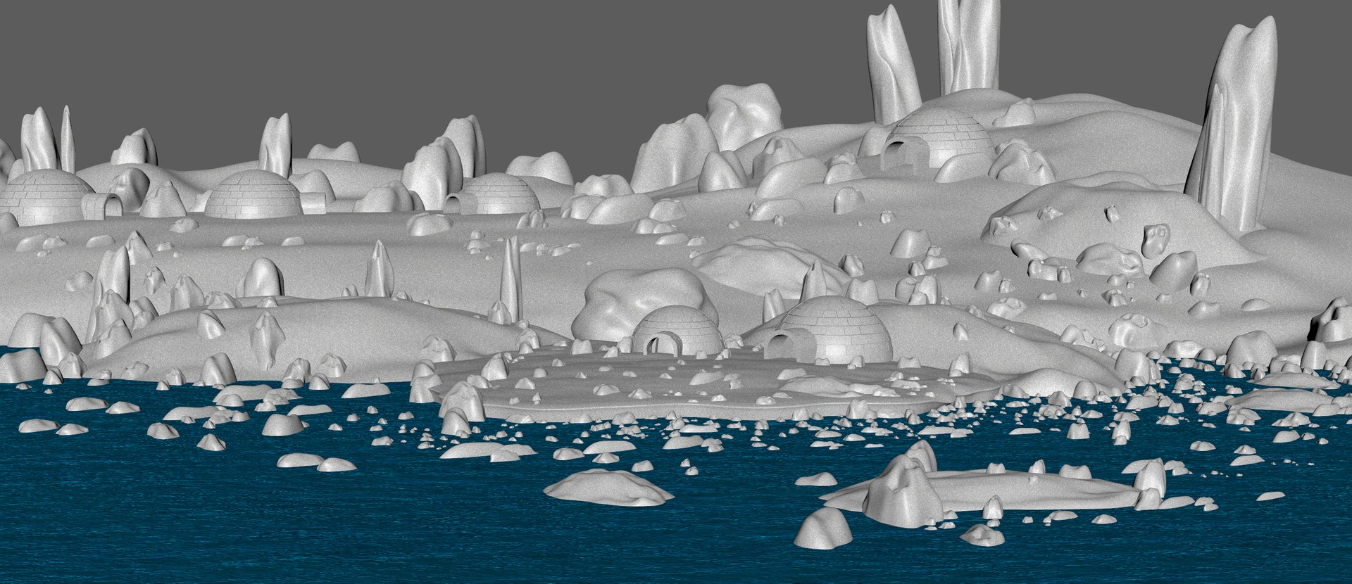 3D Model Artic Environment - TurboSquid 1225341