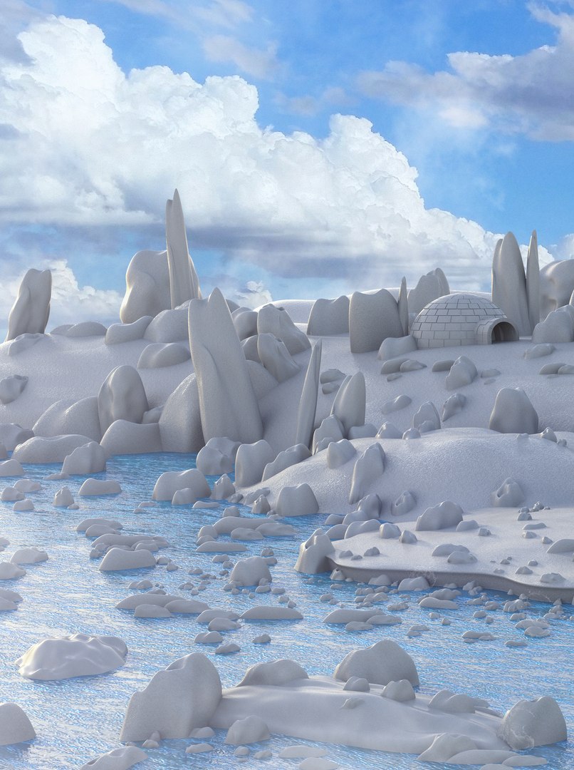 3D Model Artic Environment - TurboSquid 1225341