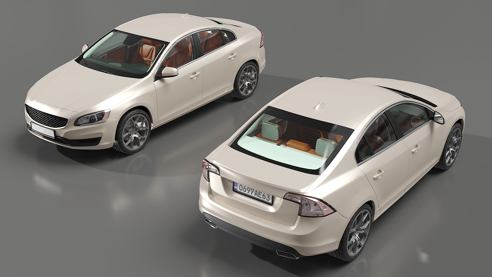 3D Executive Sedan Model - TurboSquid 2342342