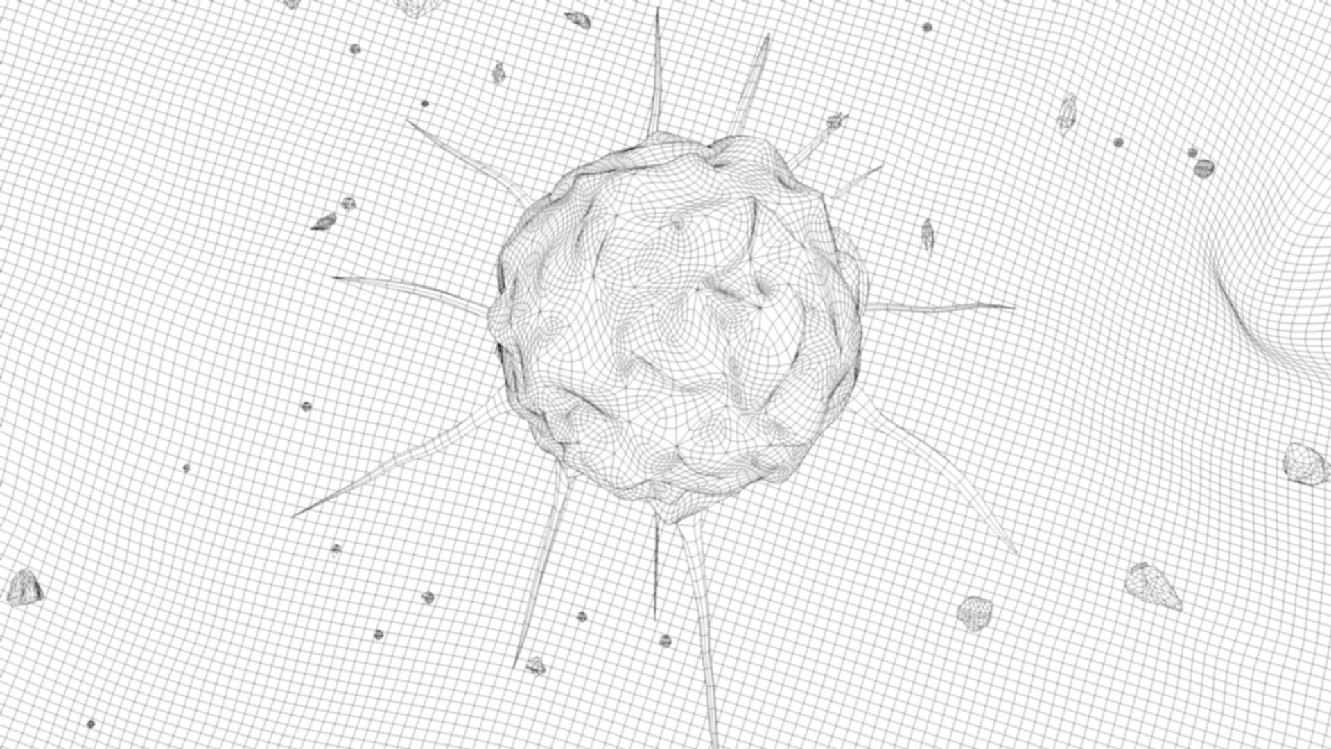3d Stem Cell Bone Animation Model