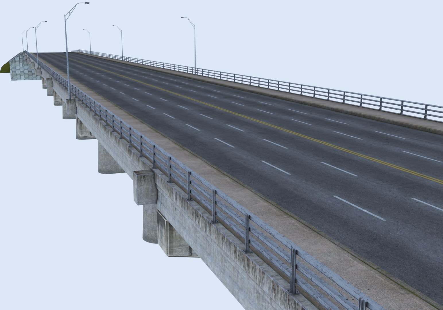 Bridge Model - TurboSquid 1844601