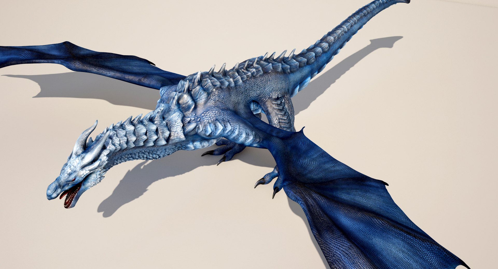 3D rigged dragon - TurboSquid 1380920