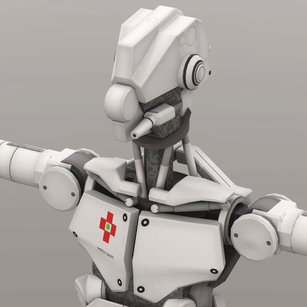 Robot Android Model - TurboSquid 1218294
