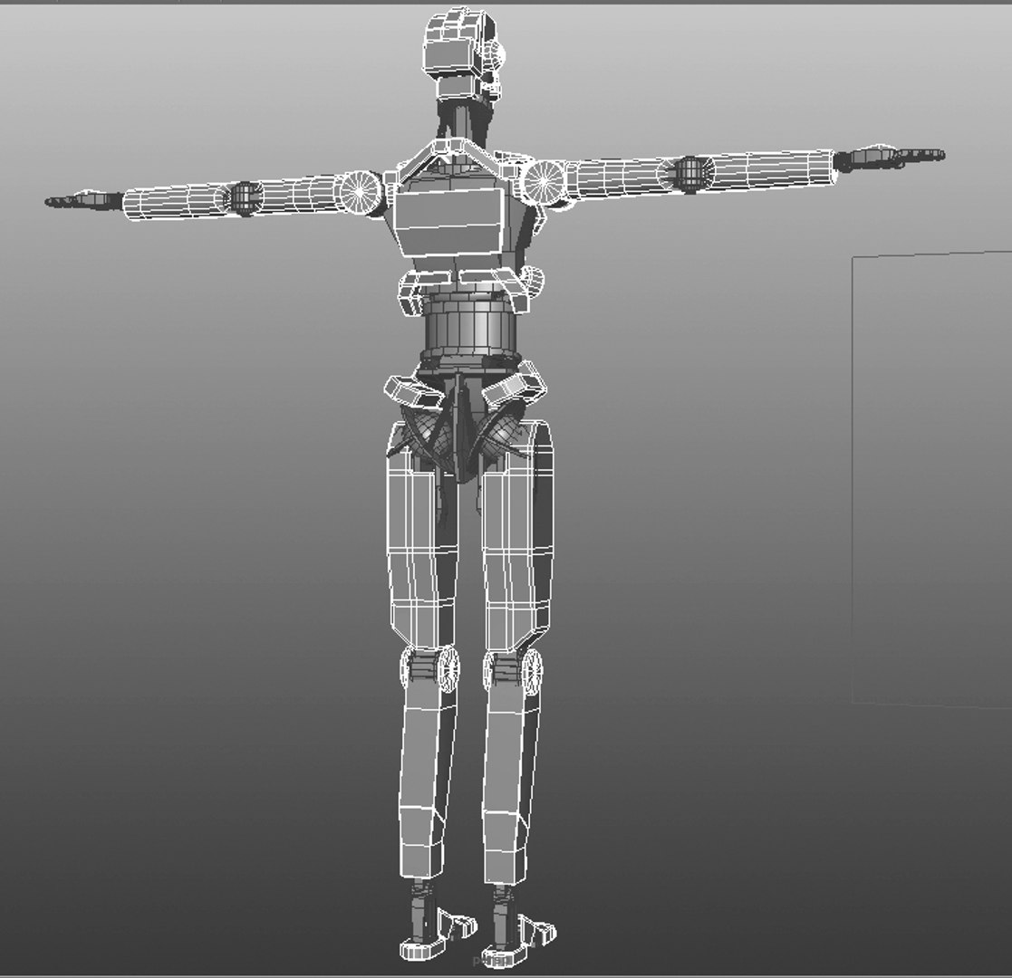Robot Android Model - TurboSquid 1218294