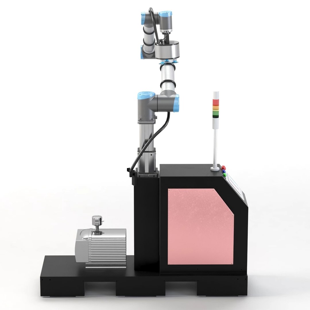 3D UR10 With Cobotizur Collaborative Palletizer Model - TurboSquid 2020828