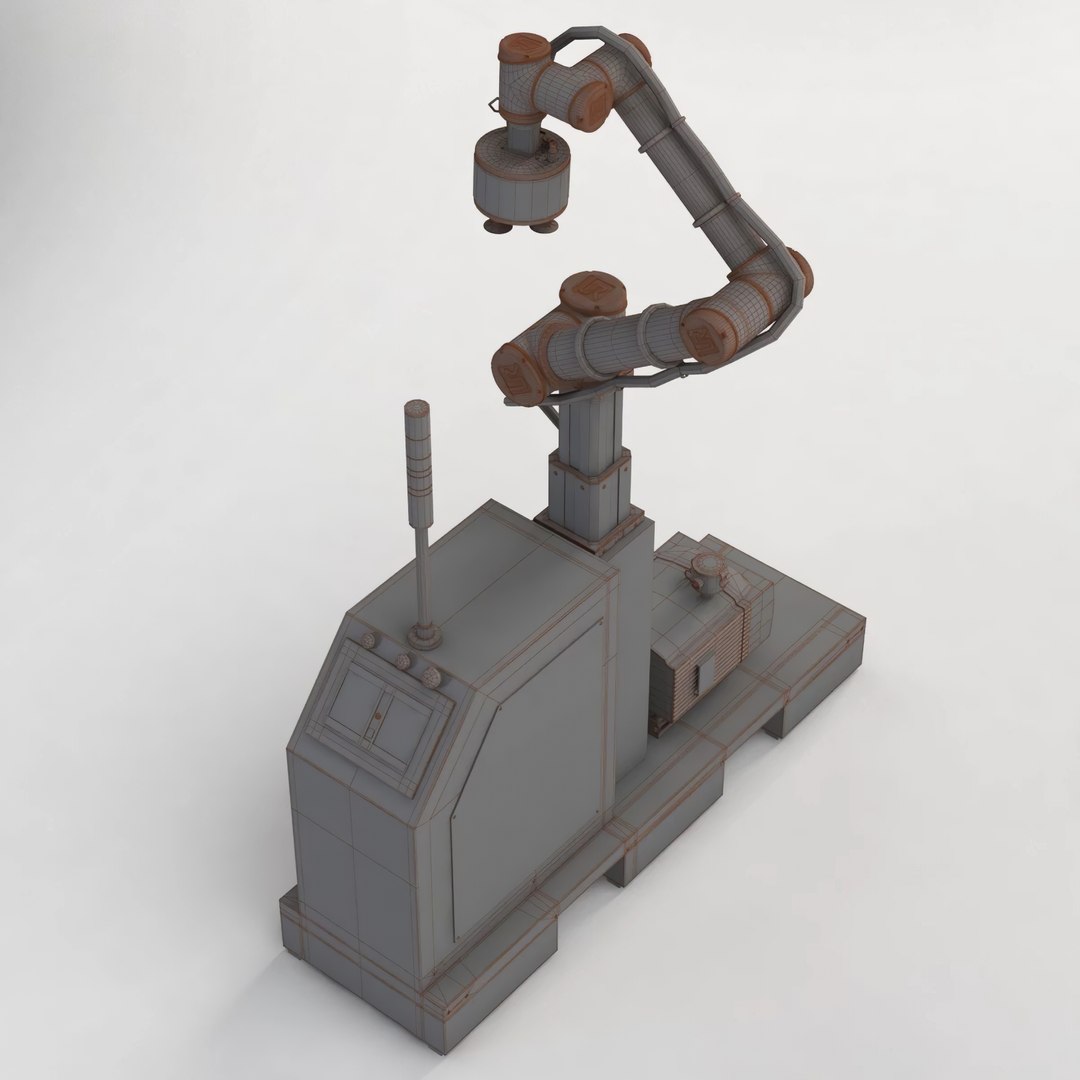 3D UR10 With Cobotizur Collaborative Palletizer Model - TurboSquid 2020828