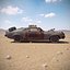Post Apocalyptic Muscle Car 3d Max