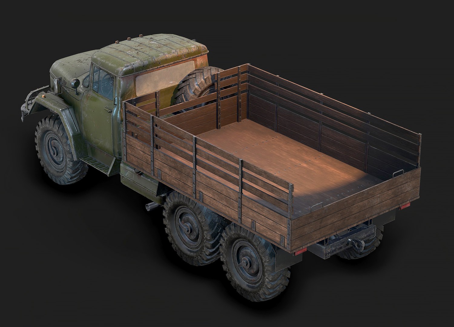 Zil 131 3D - TurboSquid 1248266