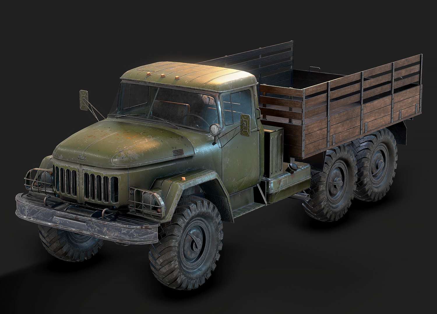 Zil 131 3D - TurboSquid 1248266