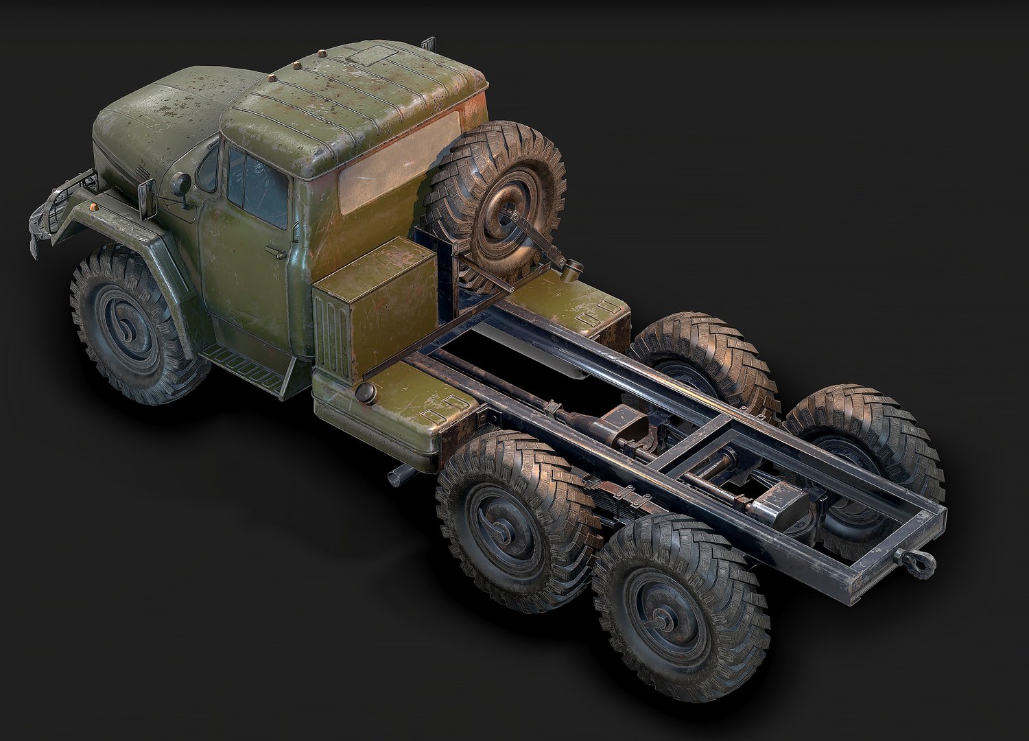 Zil 131 3D - TurboSquid 1248266