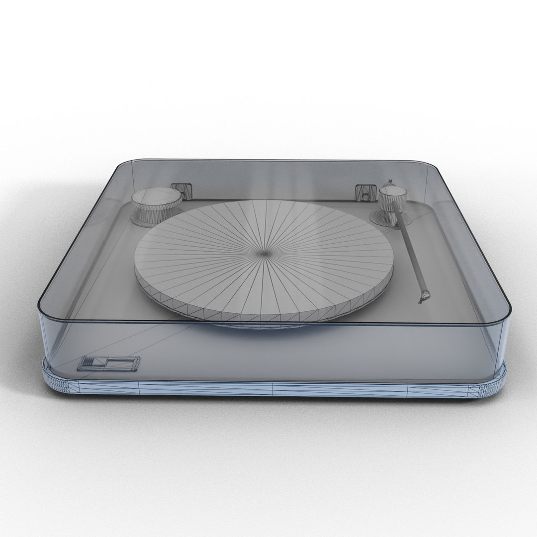 Turntable 3D Model - TurboSquid 1617058