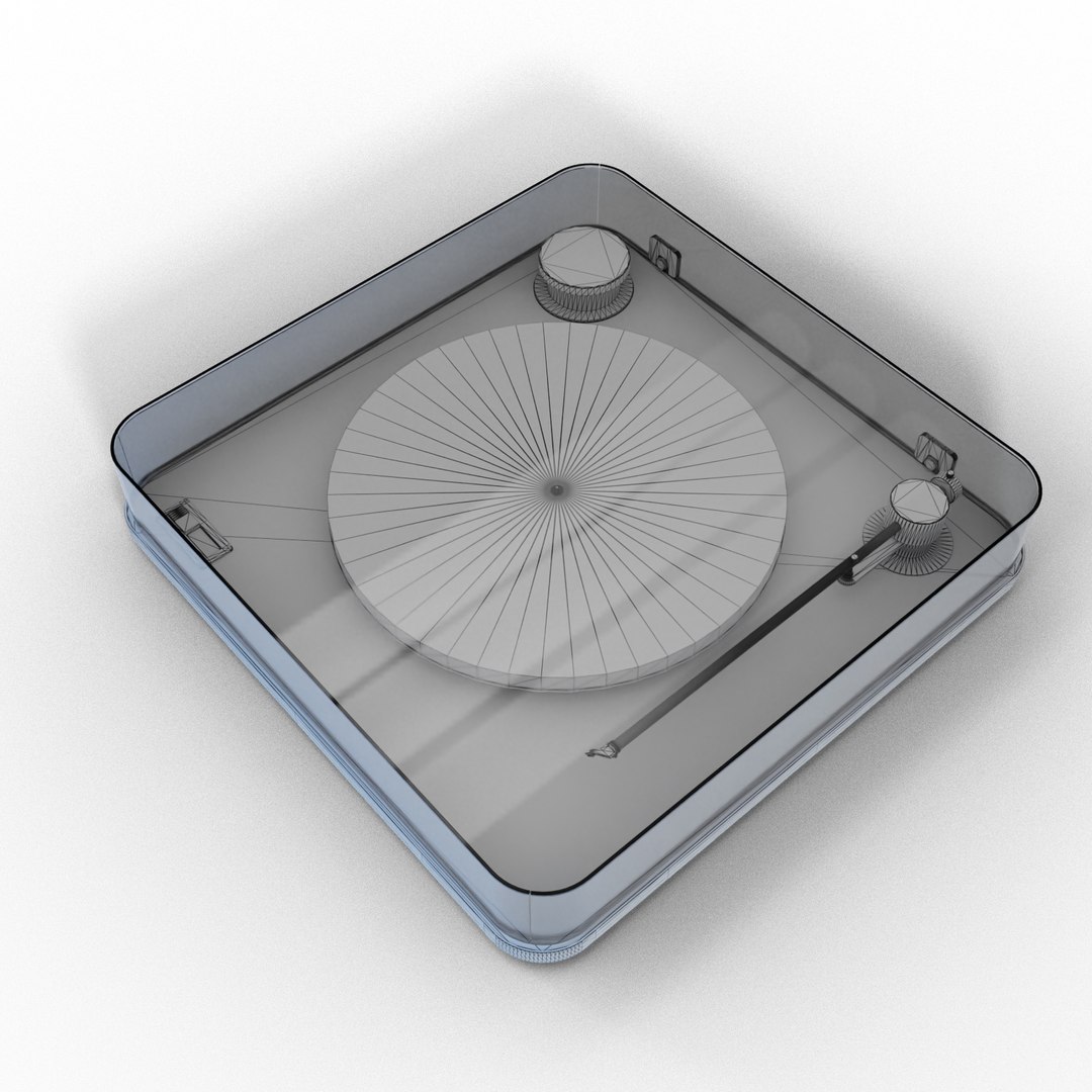 Turntable 3D Model - TurboSquid 1617058