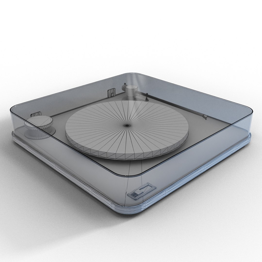 Turntable 3D Model - TurboSquid 1617058