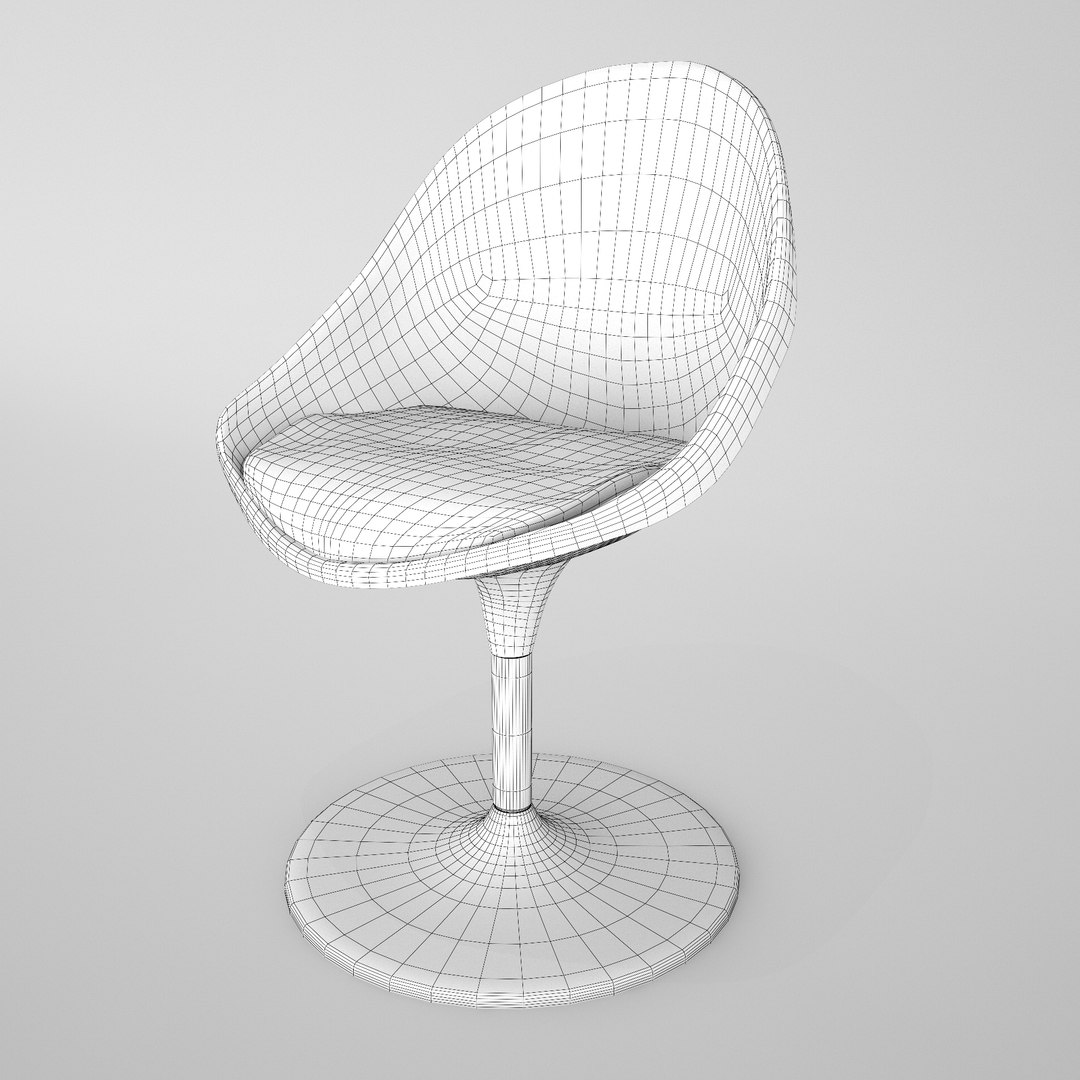 3D Ikea Baltsar Swivel Chair - TurboSquid 2001435