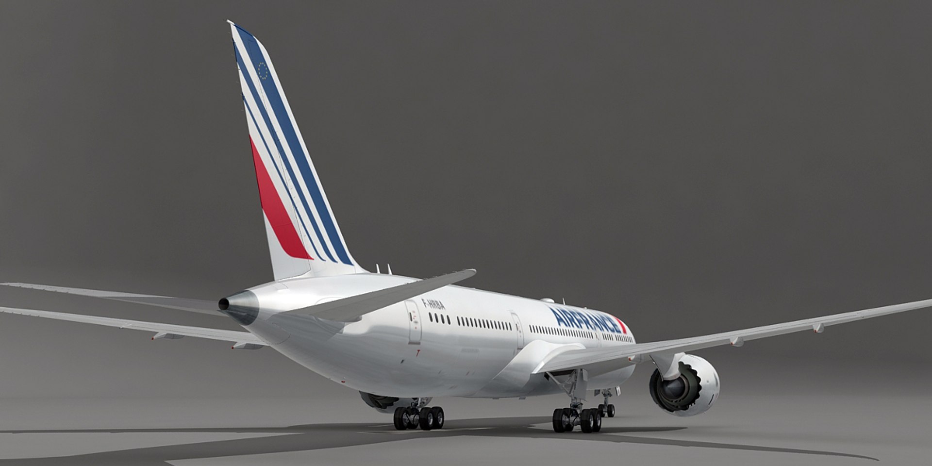 3d Boeing 787-9 Dreamliner Plane Model