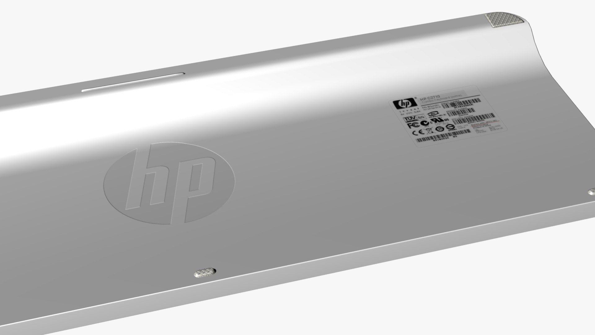 3d Obj Hp Keyboard Mouse