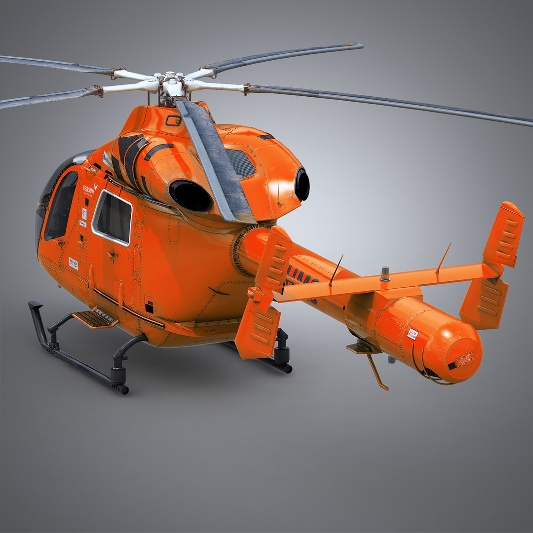 3d Model Md902 Explorer Aircraft