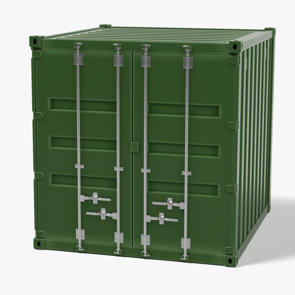 3d model cargo container