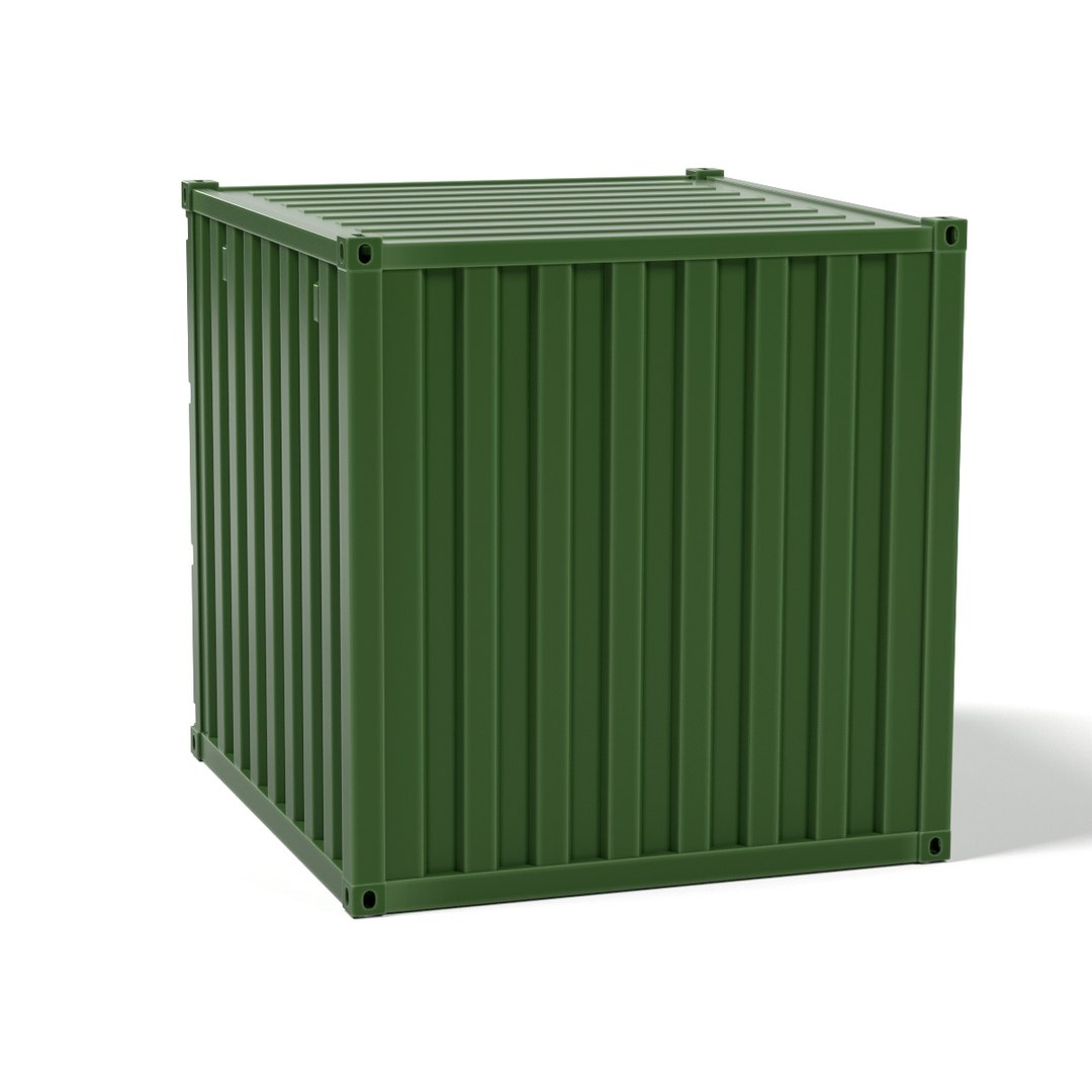 3d Model Cargo Container