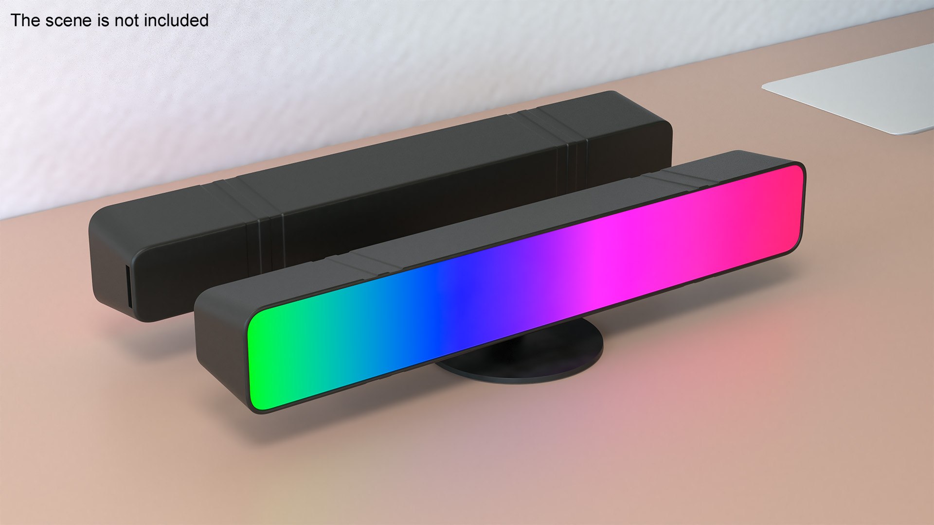 3D Model Horizontal Dynamic RGB Light Bar - TurboSquid 2202684