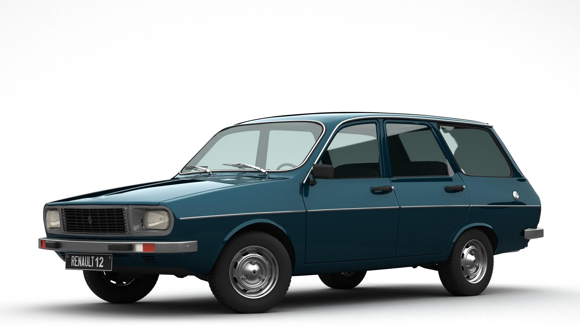 3D Renault 12 TSW - TurboSquid 2110658