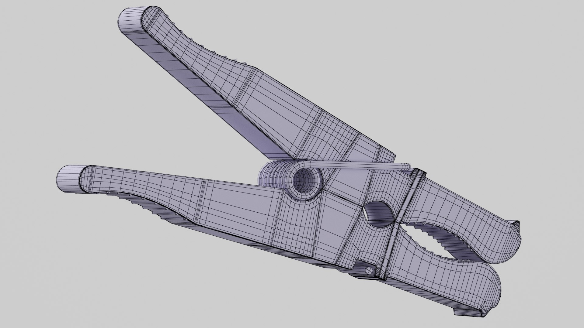 3D Plastic Clothespin 03 Model - TurboSquid 2021798