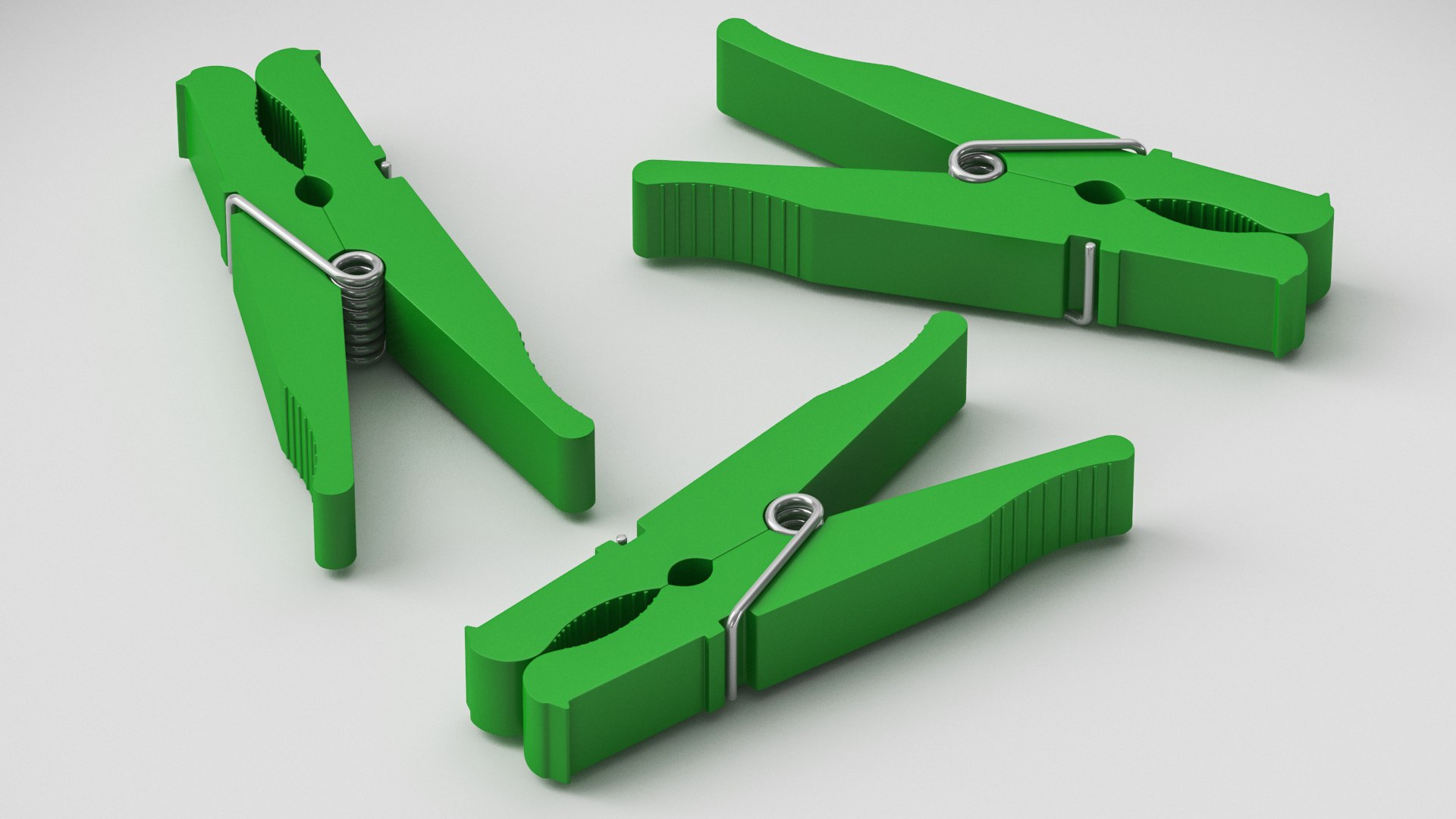 3D Plastic Clothespin 03 Model - TurboSquid 2021798