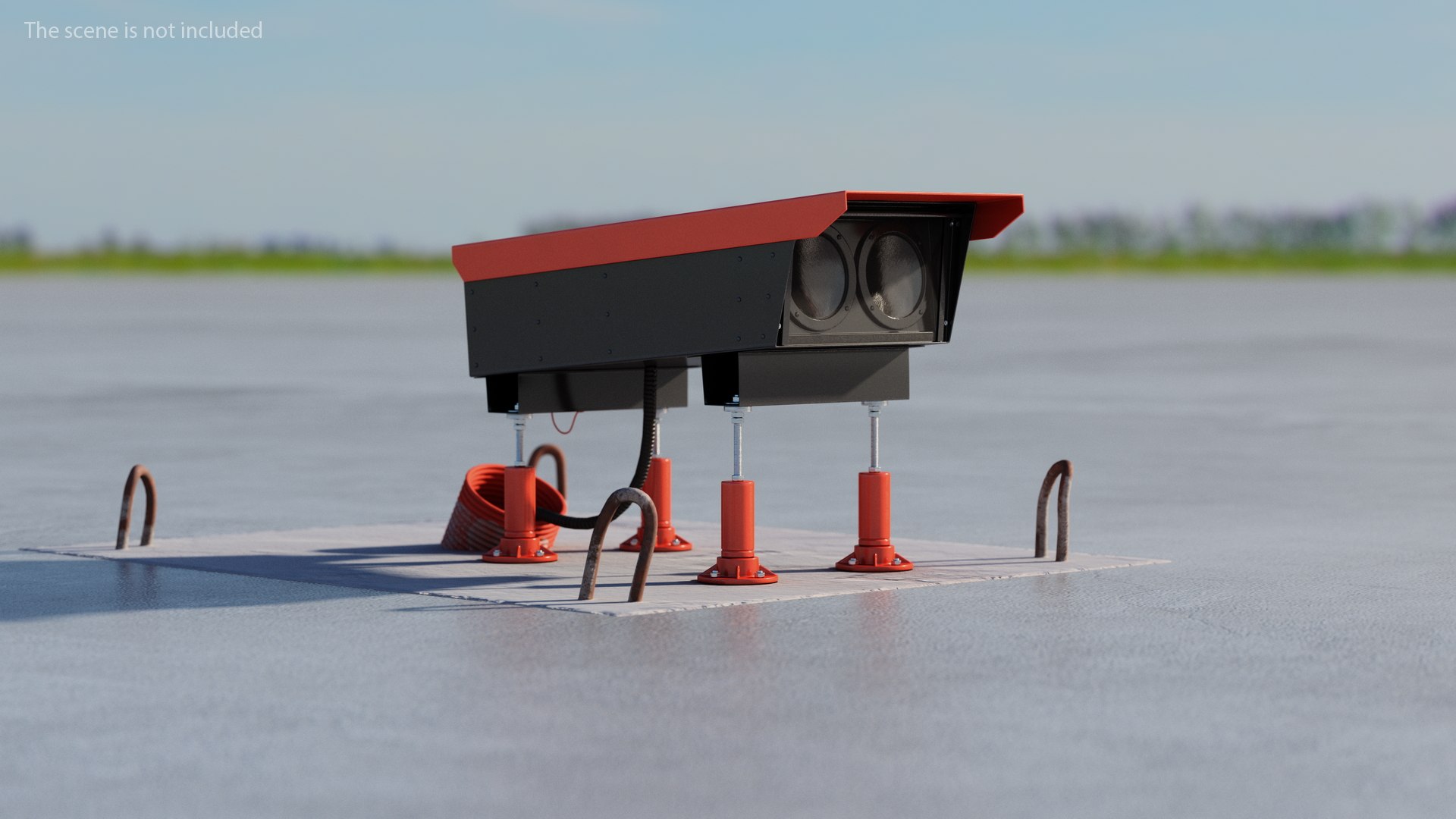 Airfield Path Indicator Lighting 3D Model - TurboSquid 2058173