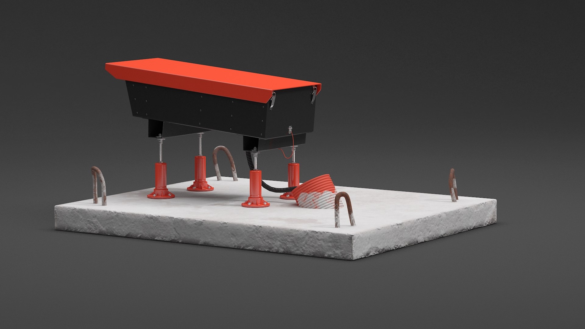 Airfield Path Indicator Lighting 3D Model - TurboSquid 2058173