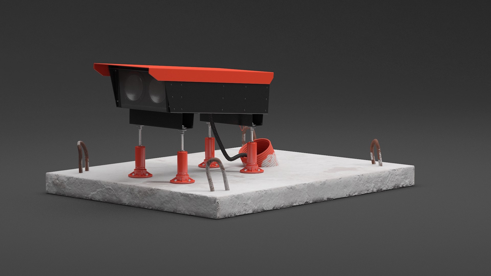 Airfield Path Indicator Lighting 3D Model - TurboSquid 2058173